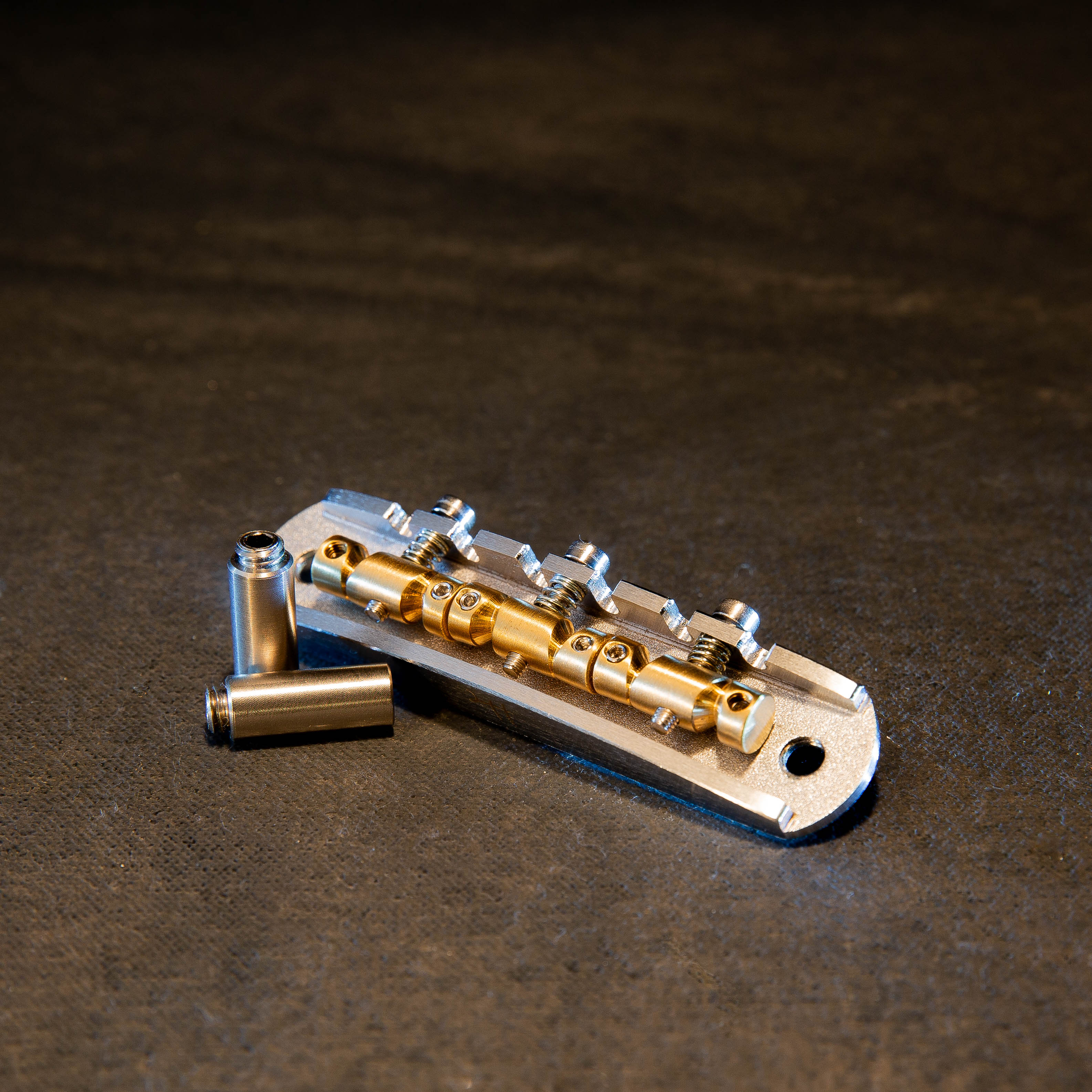 Halon Offset Bridges With Brass Saddles