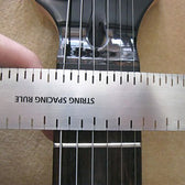 Allparts String Spacing Rule for Guitar and Bass