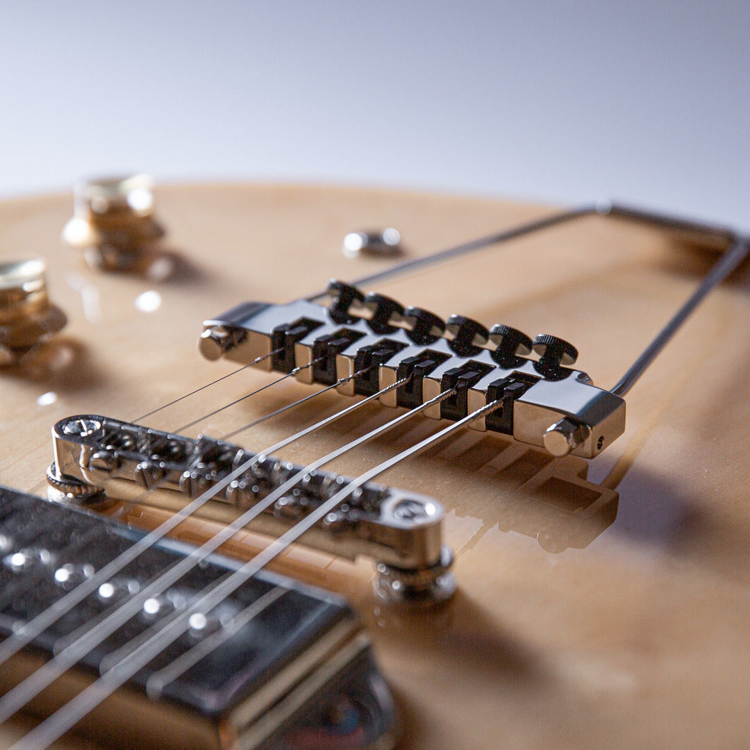 Leo Quan® Badass FTT™ Fine Tuner Trapeze Tailpiece — Allparts Music